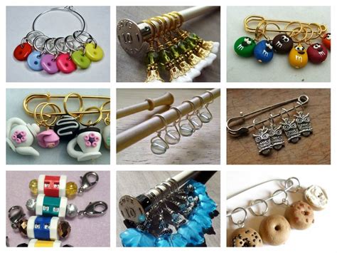 Маркеры для вязания своими руками: что это и как пользоваться