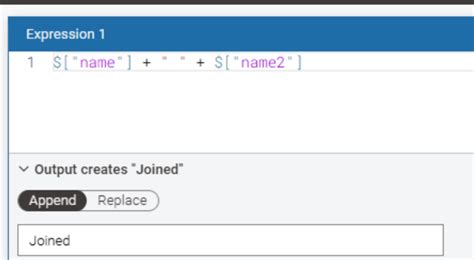 How To Concatenate Two Columns And Append The Result In New Column Or Existing Column Knime
