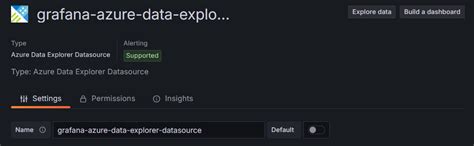 Grafana에 Azure Data Explorer 데이터 원본 추가 Microsoft Learn