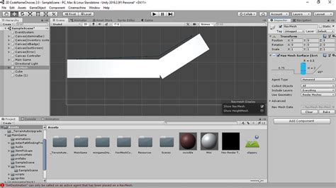 How Do I Prevent A Navmesh From Curving Upwards Questions Answers Unity Discussions