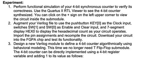 Pre Lab Preparation 1 Design A Verilog Module That