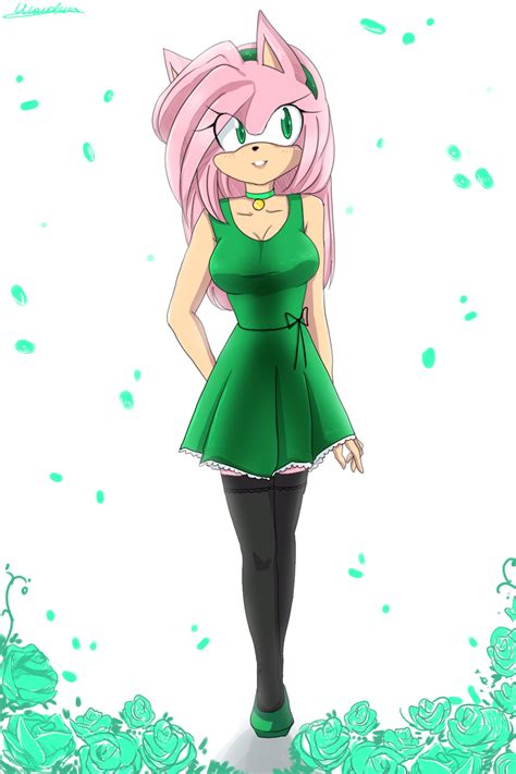 Amy Rose By Klaudy Na On Deviantart