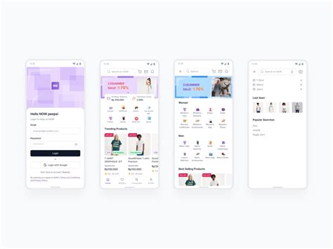 Clean Ui Design For Mobile App Upwork