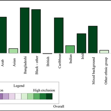 Overall Social Exclusion By Ethnicity 20182019 Download Scientific