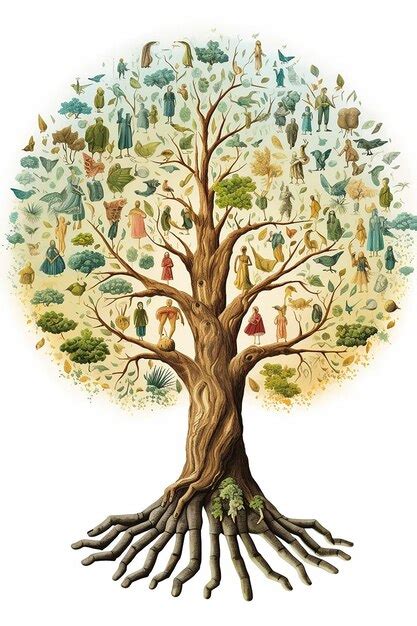 Premium Photo Illustrate A Symbolic Tree Of Healing For World Leprosy Day Where Each Leaf