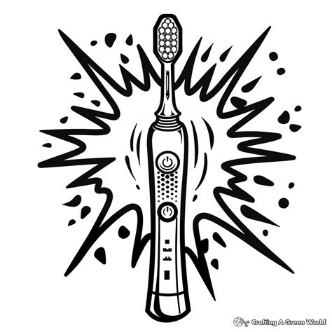 Toothbrush Coloring Pages Free And Printable