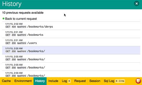 Plugins Debug Kit 《cakephp 3x Red Velvet Cookbook》 书栈网 · Bookstack
