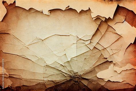 Old Paper Layers Grunge Texture Design Stock Illustration Adobe Stock