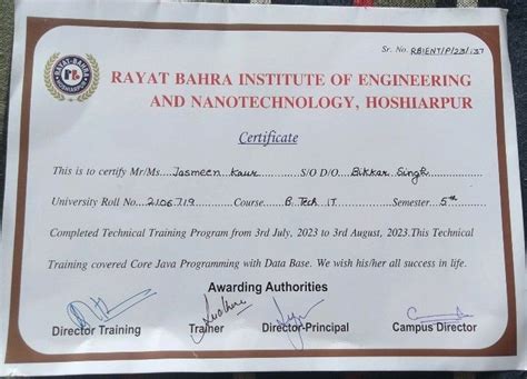 Jasmeen Kaur On Linkedin I Have Successfully Completed My Technical