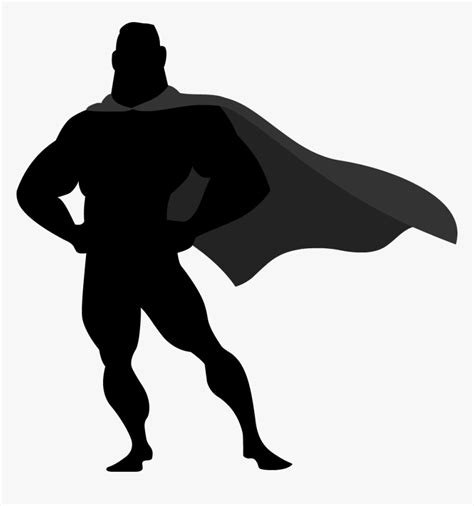 Superman Silhouette Superhero Angular Super Hero Silhouette Png