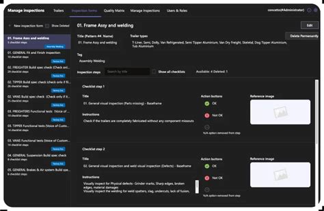 Trailer Inspection Application Using PowerApps