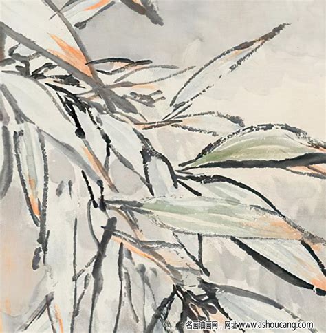 虚谷作品 落花时鱼 高清大图下载 名画油画网