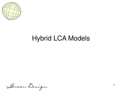 Ppt Hybrid Lca Models Powerpoint Presentation Free Download Id3398763