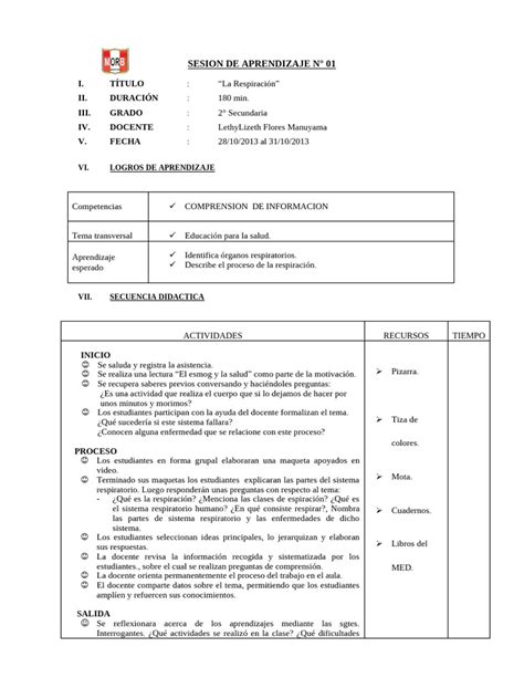 Sesion 2° Cuart Bimes Pdf