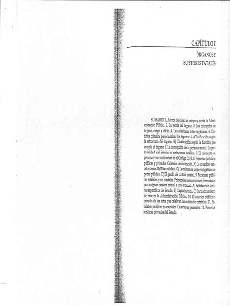 Cassagne Órganos Y Sujetos Estatales Pdf