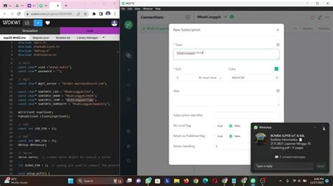Connect Wokwi With Mqtt Youtube