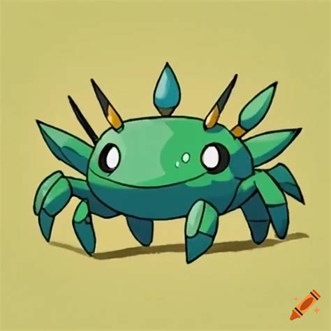 Grass And Crab Pokemon On Craiyon