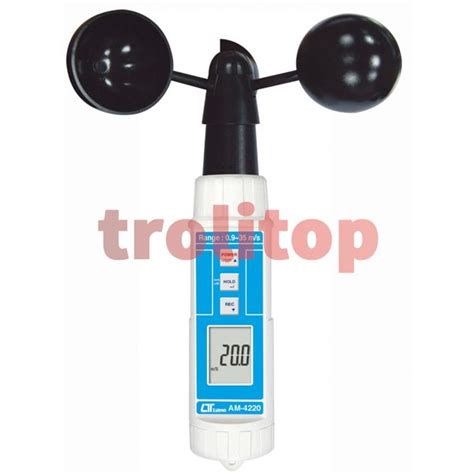 Lutron Am 4220 Cup Anemometer Elhade