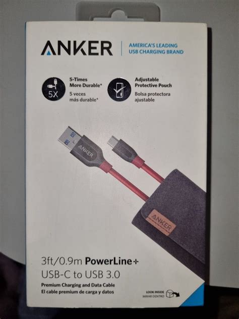 Anker Cable Usb C To Usb Computers Tech Parts Accessories Cables Adaptors On Carousell