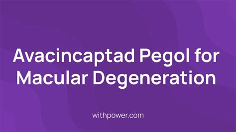 New Macular Degeneration Clinical Trial Avacincaptad Pegol For Macular Degeneration Youtube