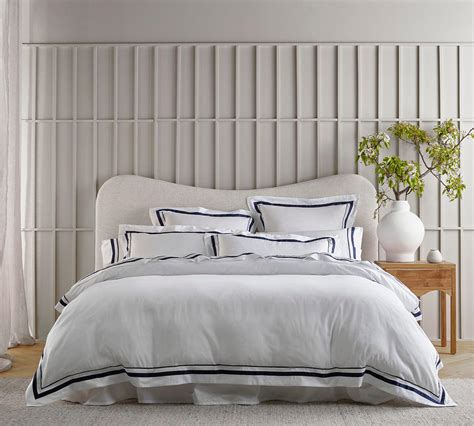 Organic Cotton Quilt Cover Set With Trim The Honest Label