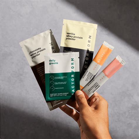 Factor Form Claim Your Free Welcome Kit With Samples