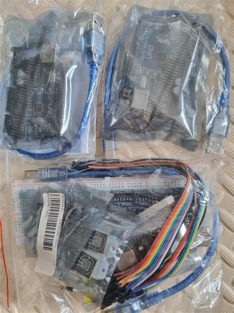Arduino Uno Sensors Accessories Ep Breadboard Wires Cable Digital Computers And Tech Parts