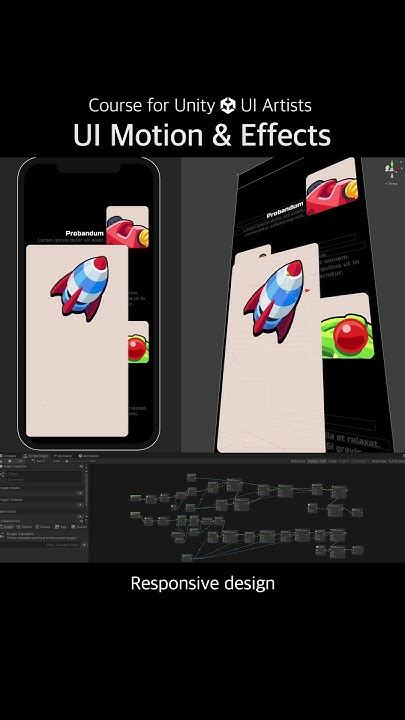 [unity ui course] container transform with visual scripting and dotween
