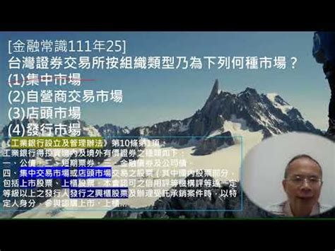 劉任昌金融市場常識JavaScript簡稱JS測驗