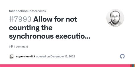 Allow For Not Counting The Synchronous Execution Of Operations On The