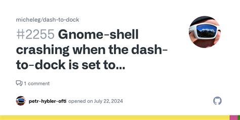 Gnome Shell Crashing When The Dash To Dock Is Set To Autohide · Issue