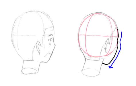 斜め後ろの体 背中 顔の描き方全身や頭部を書くポイント 絵ってどう描くの