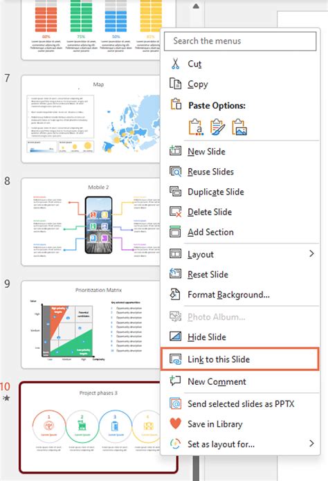 How To Link Powerpoint Slides In A Presentation