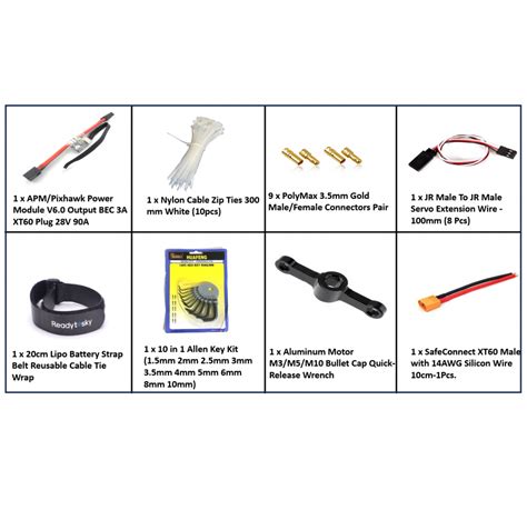 Pro Range APM Flight Controller Based Q550 Hexa Drone Kit