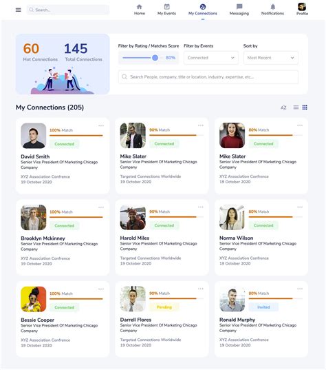 SpeedNetworking Com Virtual Speed Networking Matching Software