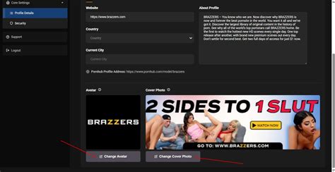 How Do I Update My Channel Header Image And Logo Pornhub Help