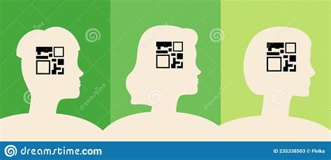 Gevaccineerde Personen Qr Code Silhouette Vector Stock Illustration With Qr Code As Vaccination