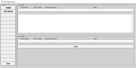 Github A Gui Template Base For Tkinter Standard Gui