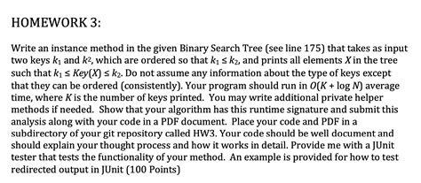 Binarysearchtree Class Construction With No