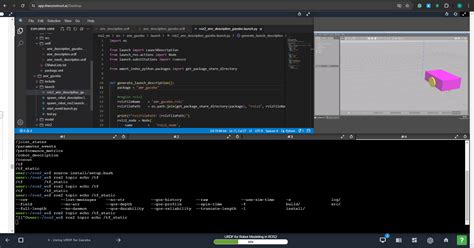 Do Not Get Messages From Tf And Tfstatic Urdf For Robot Creation