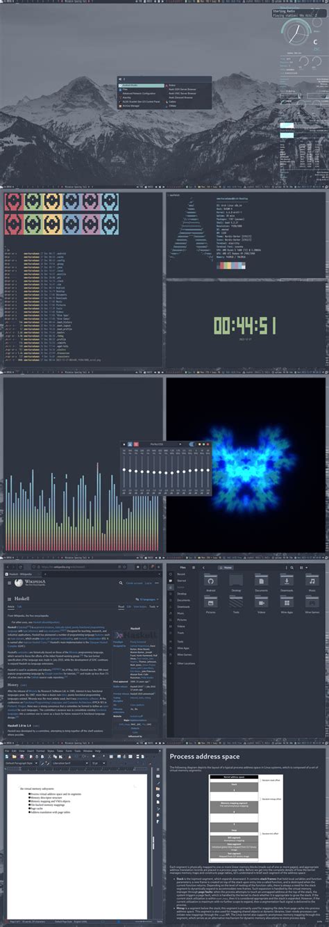 Arch Linux Xmonad And Xmobar Nordic Edition Xmonad Runixporn