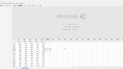 X Bar And R Chart Minitab Pe