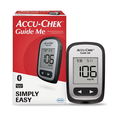 Diabetic Management Glucose Monitors Accu Chek Meter Xeteor