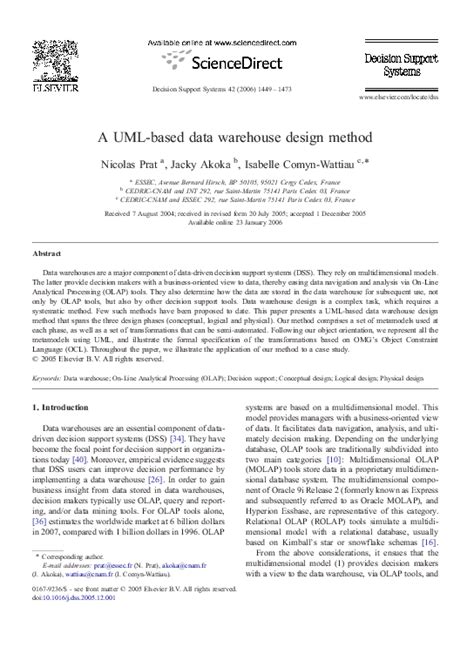 pdf data warehouse design with uml sergio mora