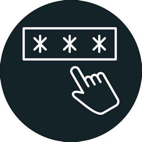 Password Vecto Icon 37856741 Vector Art At Vecteezy