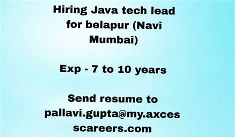 Pallavi Gupta On Linkedin Hiring Javatechlead
