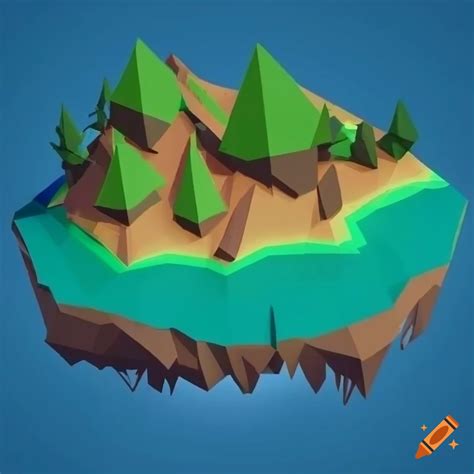 Roblox Lowpoly Map Marketplace On Craiyon