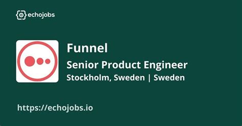 Funnel Is Hiring Senior Product Engineer Data Model Team Stockholm Sweden Sweden Ontario