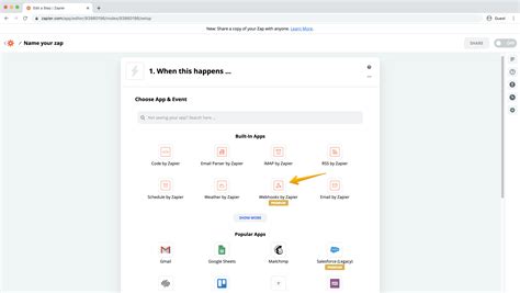 webhooks example use to send sms notifications via zapier subscribe pro documentation