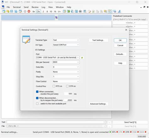 Yat Yet Another Terminal Serial Port Software